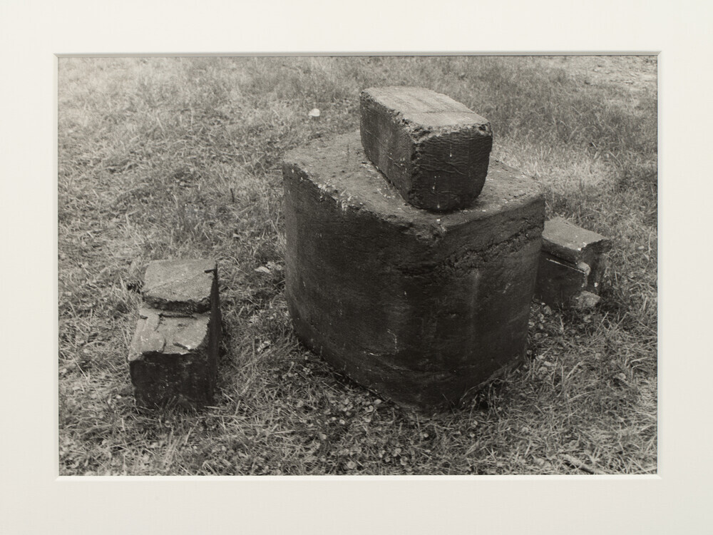 Beverly Buchanan sculpture "Outcropping meditation" (concrete) | Studio ...