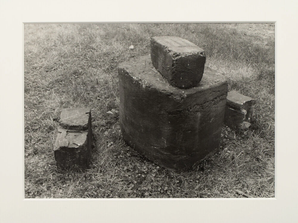Beverly Buchanan sculpture "Outcropping meditation" (concrete) | Studio ...