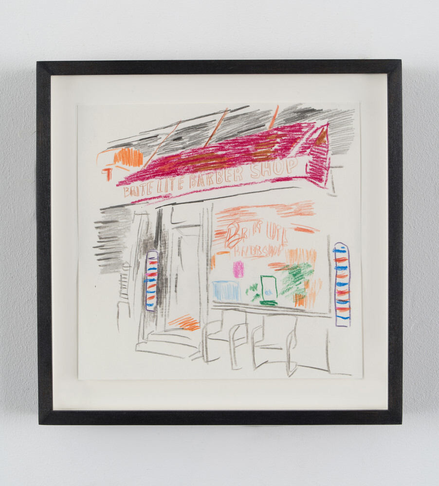 Drawings of Harlem: Brite Lite Barber Shop | Studio Museum in Harlem